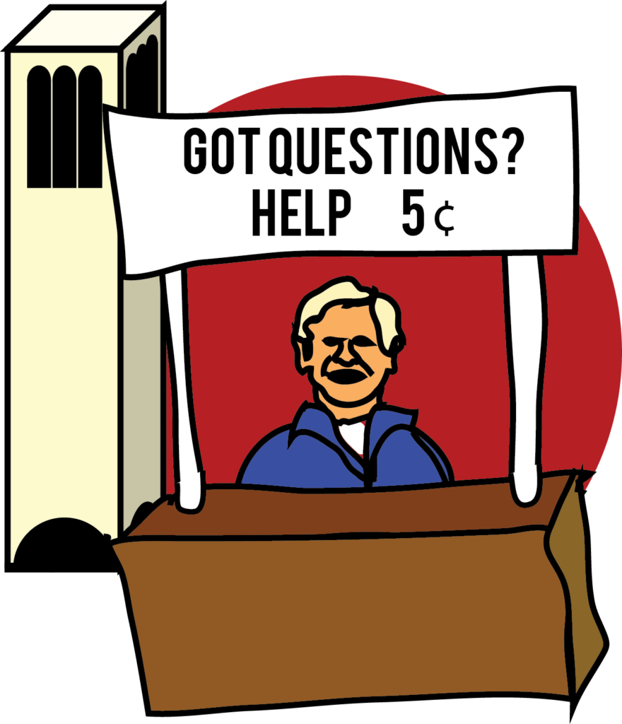 Larry Calvaletto Returns to his Popular Question Booth | The Daily Nexus