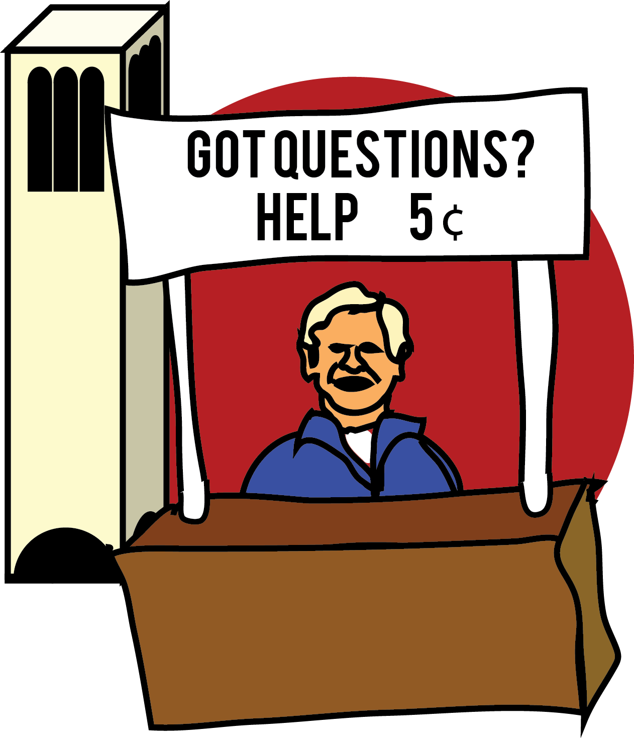 Larry Calvaletto Returns to his Popular Question Booth | The Daily Nexus